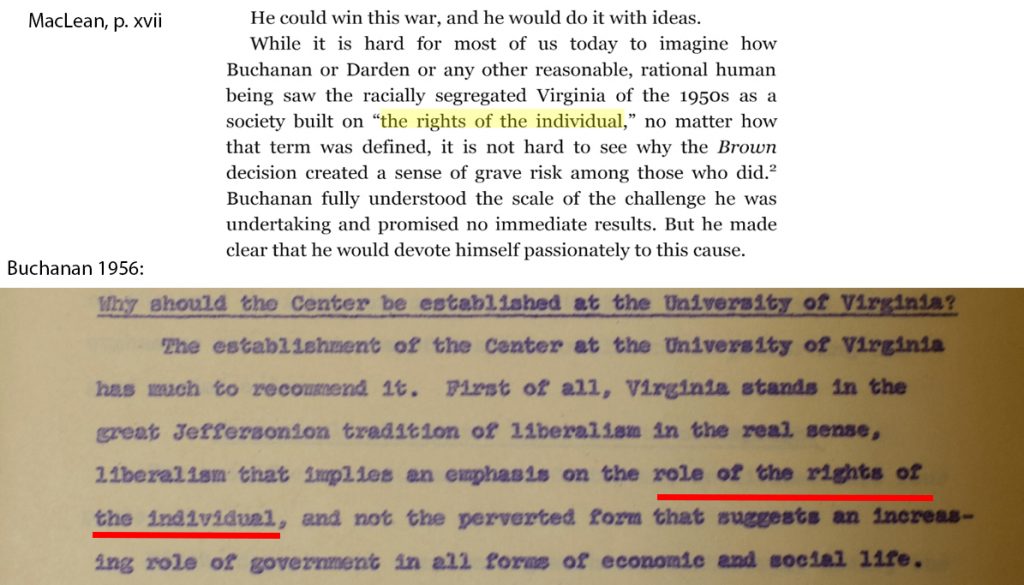 Democracy in Chains and the problem of misrepresented documents ...